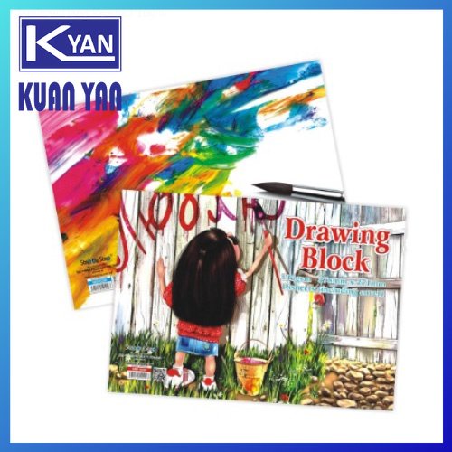 SBS B4 DRAWING BLOCK DRAWING PAPER SBS0299 | 135GSM | 18 SHEETS ...