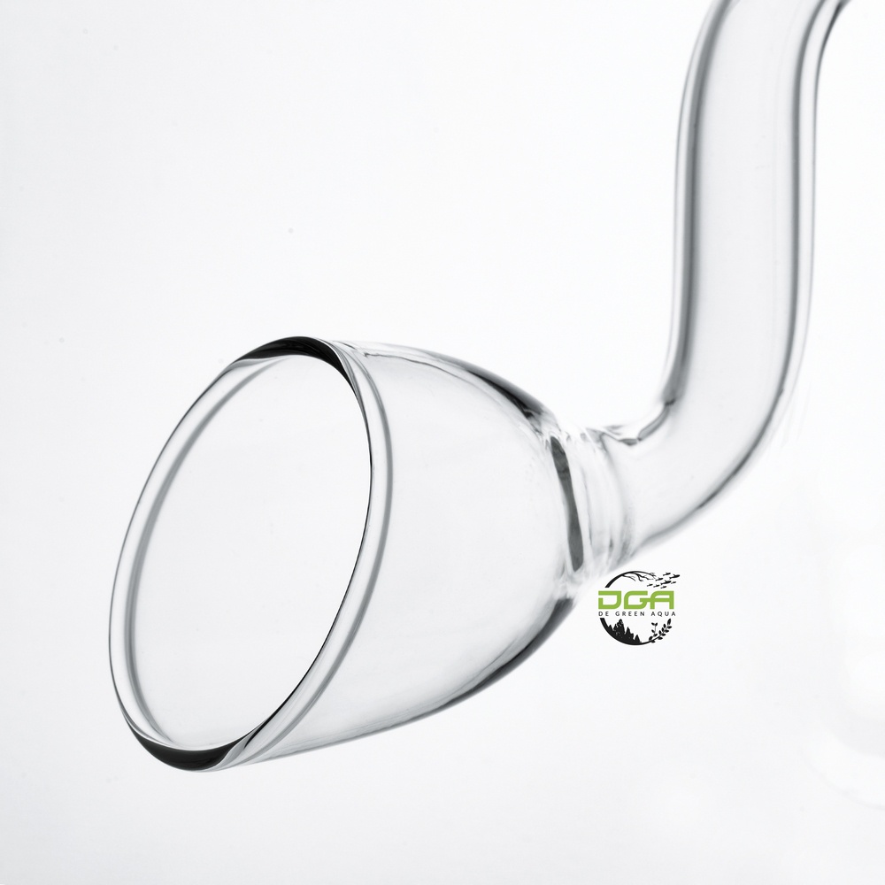 Aquarium Super Mini Glass Lily Pipe Inflow + Outflow 12mm ...