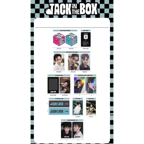 Separate photo of genuine JHope JITB card | Shopee Malaysia