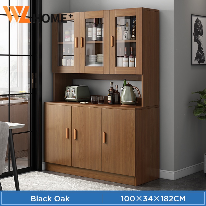 Kitchen Cabinet Kitchen Storage Sideboard Rak Dapur Kitchen Rack ...