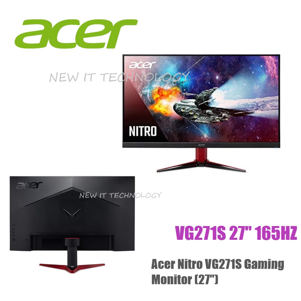 Acer Nitro 23.8" & 27" FHD Gaming Monitor VG240Y VG270 VG270BMIIX(LED ...