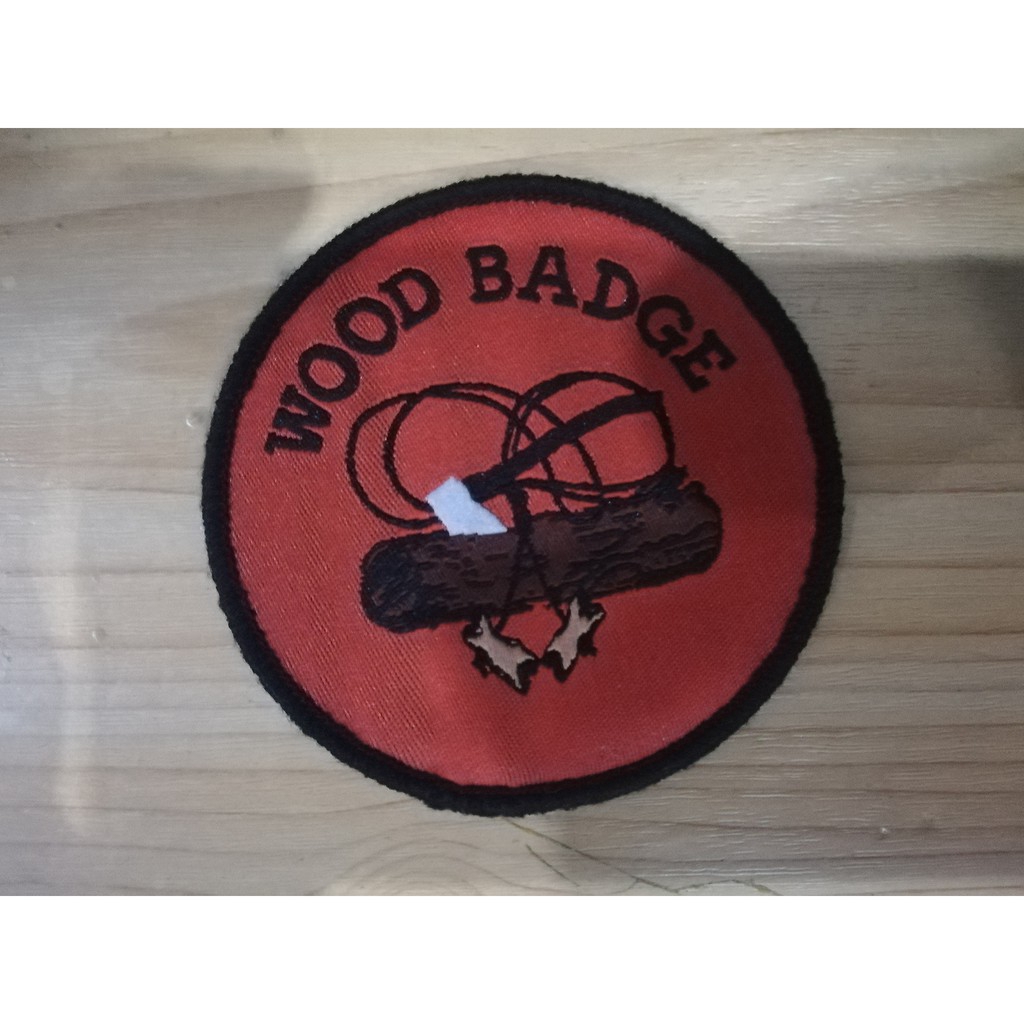 Scout Woodbadge / Wood badge Woven Badge | Shopee Malaysia