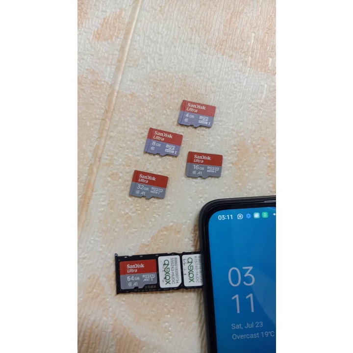 Sandisk ultra 64 Gigabyte Micro SD Memory Card telephone saving ...