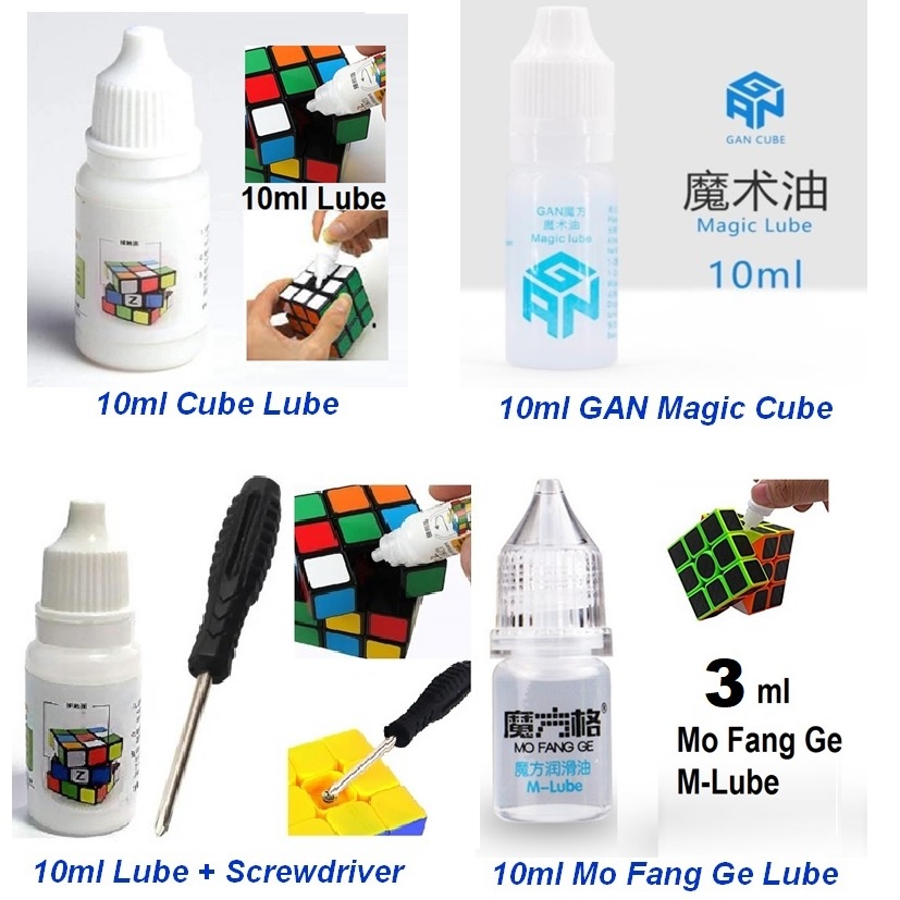 Cuber M'sia GAN & Z-Cube Rubik's Magic Lube lubricating Oil Lubricant ...