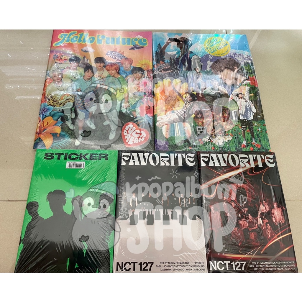 Nct 127 FAVORITE ALBUM/NCT 127 - STICKER SEALED Sticky Ver/NCT DREAM ...