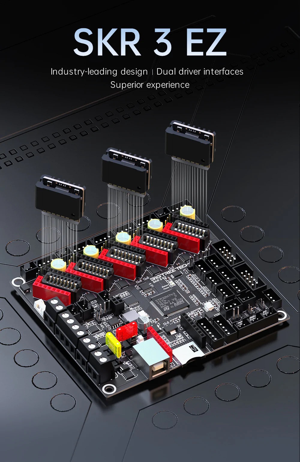 Bigtreetech BTT SKR 3 EZ V1.0 Control Board for Ender 3 / Ender3/ Ender ...