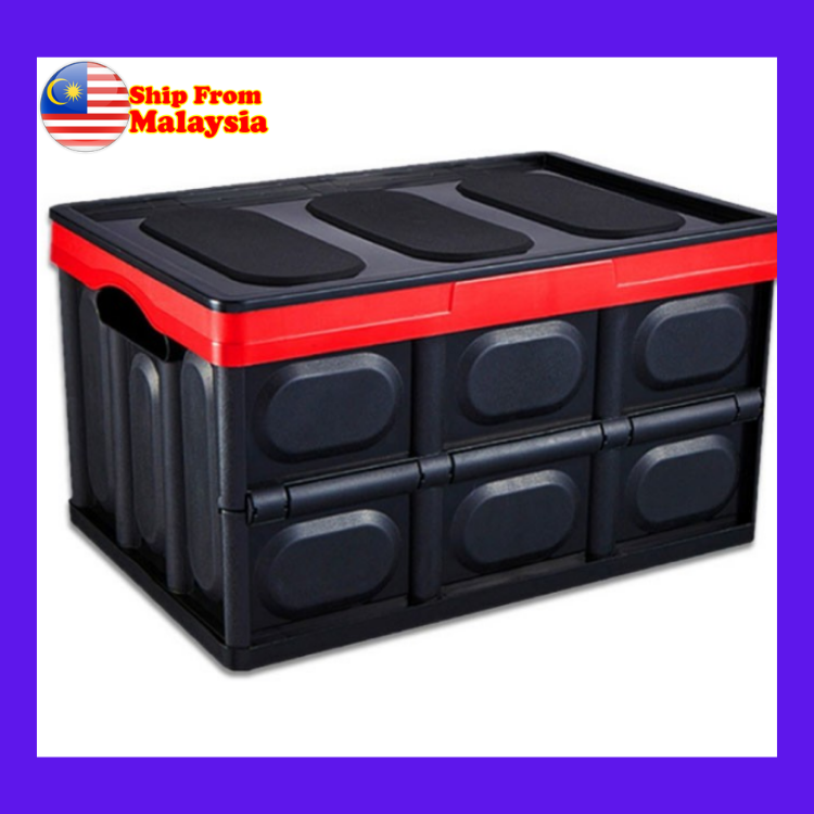 Kotak Bonet Kereta Boleh Lipat Foldable Plastic Storage Box for Car ...