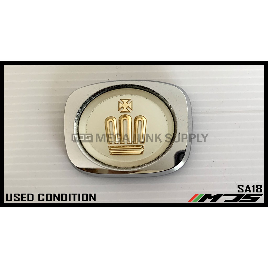 (USED) Toyota Crown Majesta (6cm x 5cm) Original JDM Car Rear Emblem ...