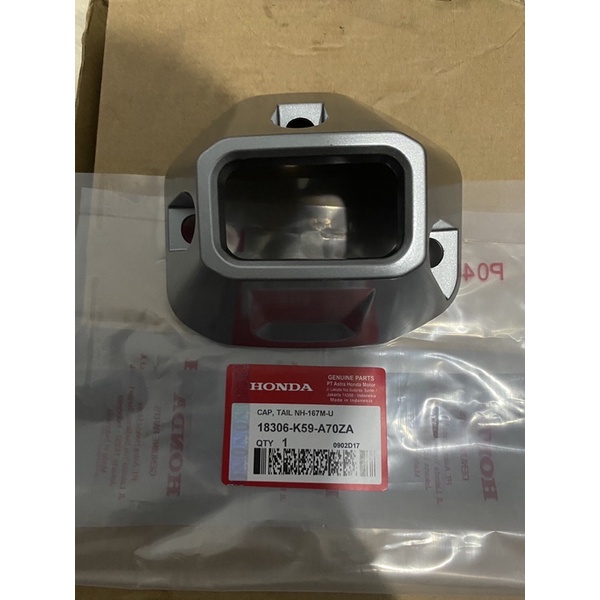 Honda Vario 125 Vario 150 LED New ESP Exhaust Cover Funnel Original Ori ...