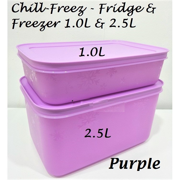 *2pcs*Tupperware Chill Freez Chillfreez Medium Snowflake Freezermate FM ...