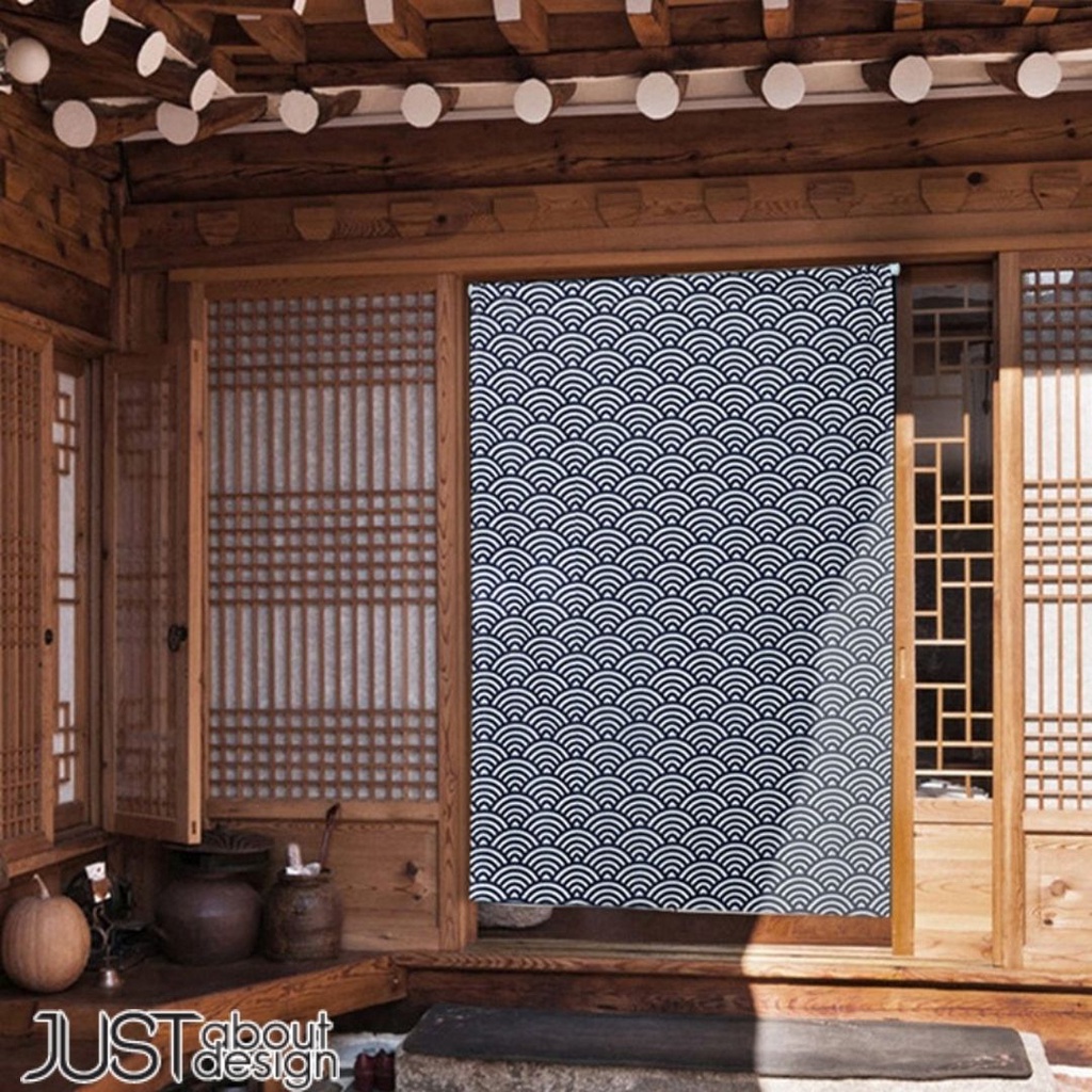 Langsir Dapur Pintu FabricTirai Pintu Door Curtain Japanese Kitchen ...