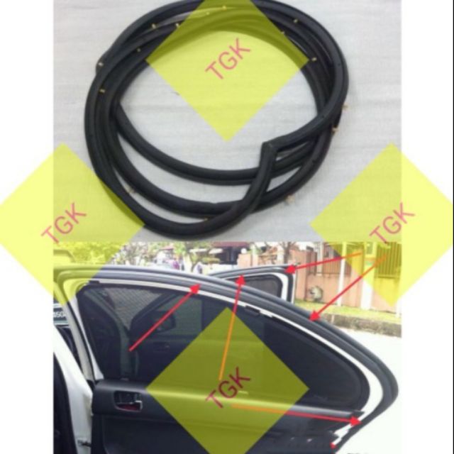 HONDA SDA 2003YEAR DOOR RUBBER (OUTER) GETAH PINTU | Shopee Malaysia