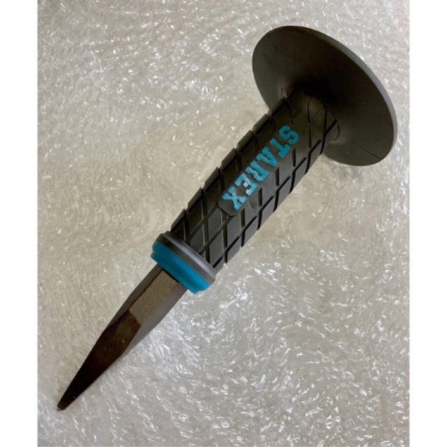 Pahat simen tajam / cold chisel with hand protection | Shopee Malaysia