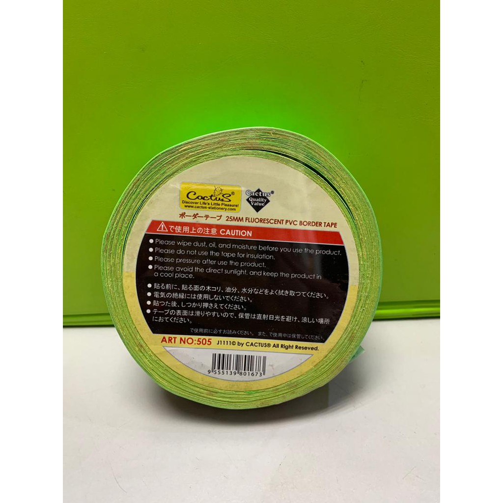 Fluorescent PVC Border Tape | Shopee Malaysia