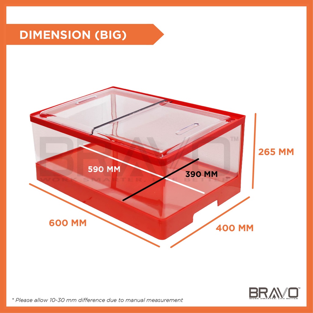 Balang Buah Balang Buah Potong Acrylic Fruit Case Bekas Buah-buahan ...
