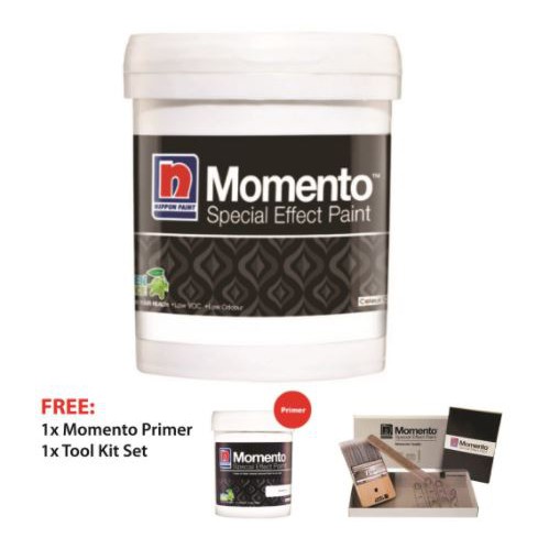 NIPPON PAINT MOMENTO® Textured Series-Elegent | Shopee Malaysia