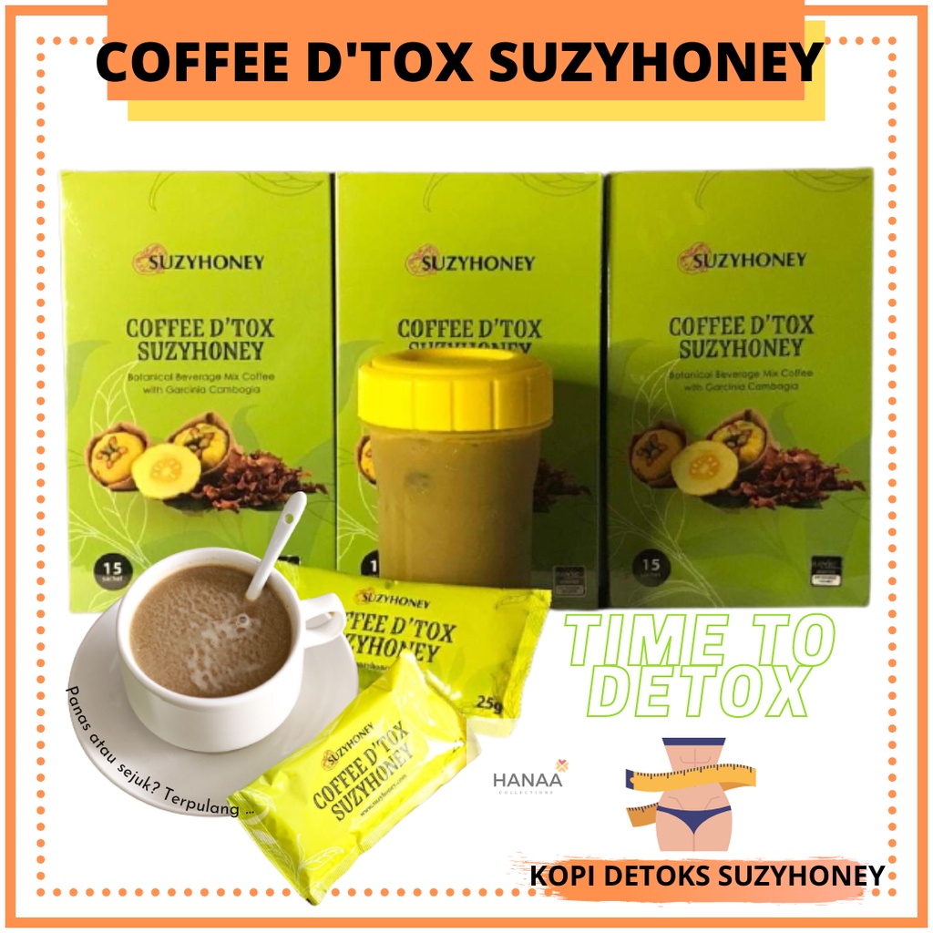 COFFEE DETOX SUZYHONEY ORI HQ Kopi Detox Suzy Honey Premix Turun Berat ...