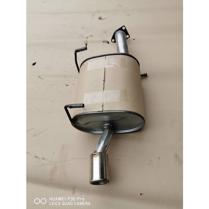 Proton Gen 2 Original Rear Muffler Assembly S/Steel Head | Shopee Malaysia
