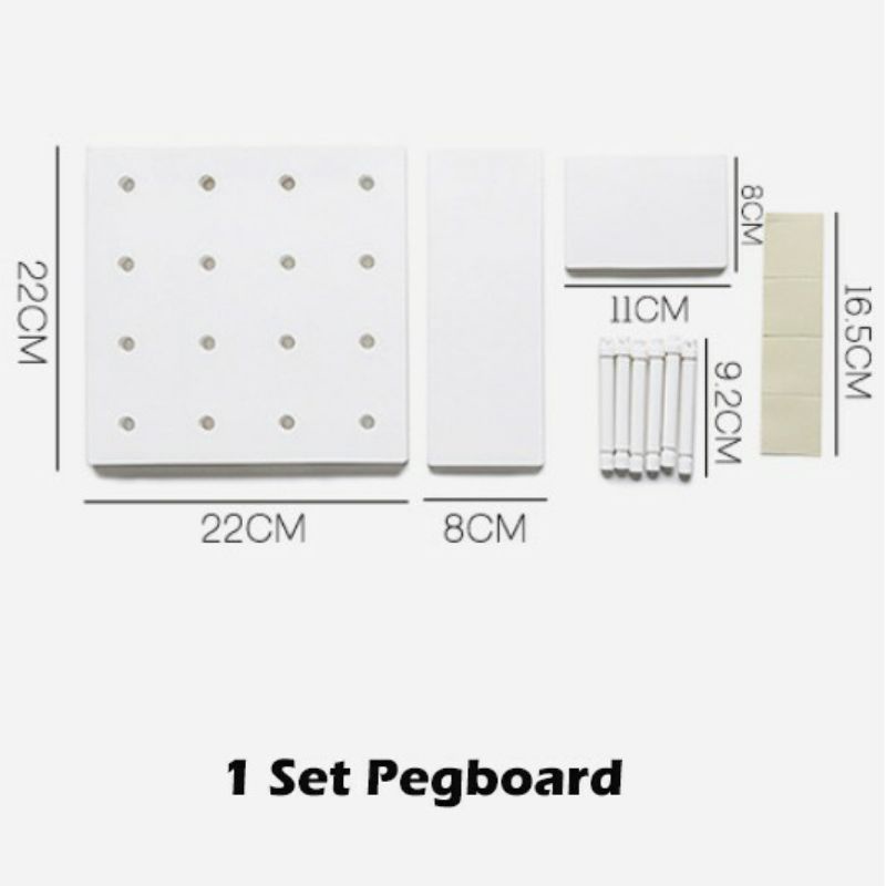 DIY SPLICE BOARD / PEGBOARD / PLASTICS HOLE BOARD / WALL MOUNTED BOARD ...