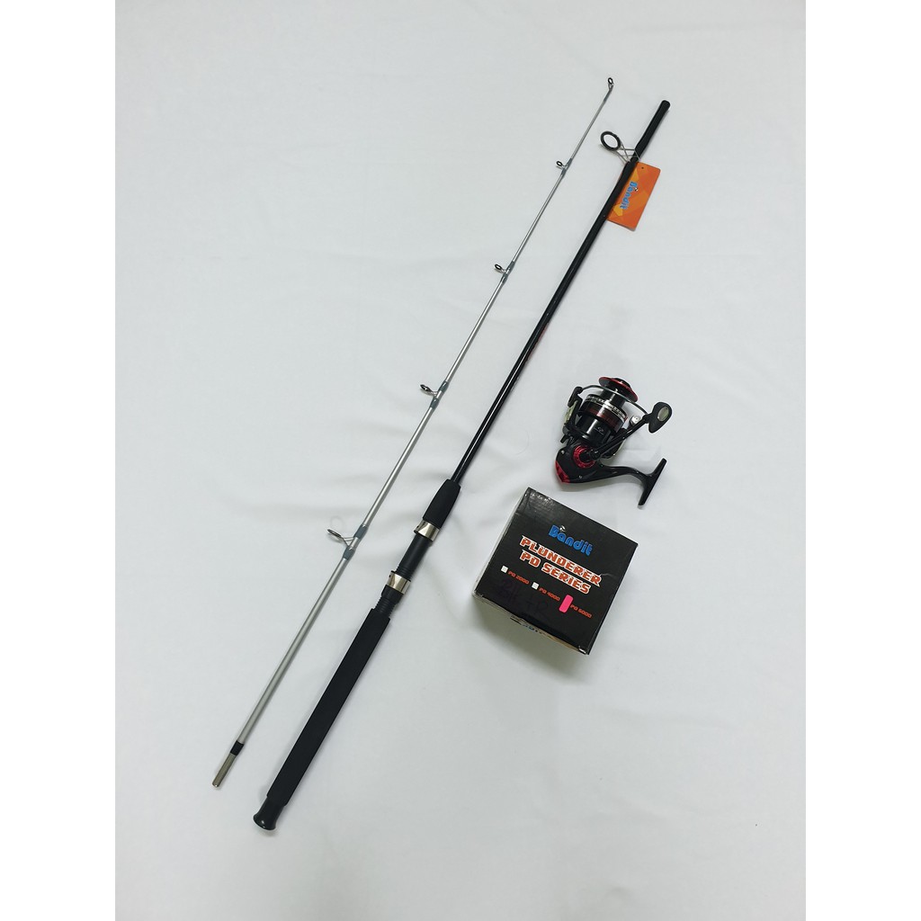 BANDIT IMPACT 10-20LB M.HEAVY ROD 7FT(702)+BANDIT PLUNDERER PD6000 ...