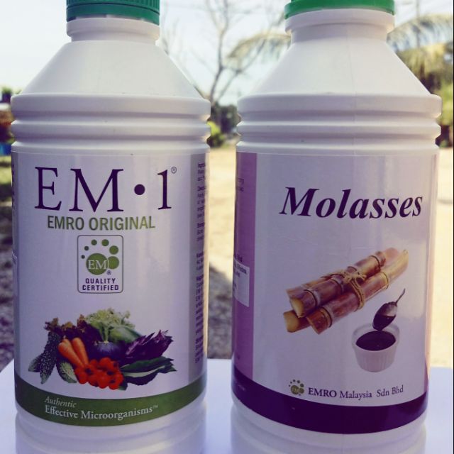 EM 1 dan Molasses EMRO Japan Original Ready Stock | Shopee Malaysia