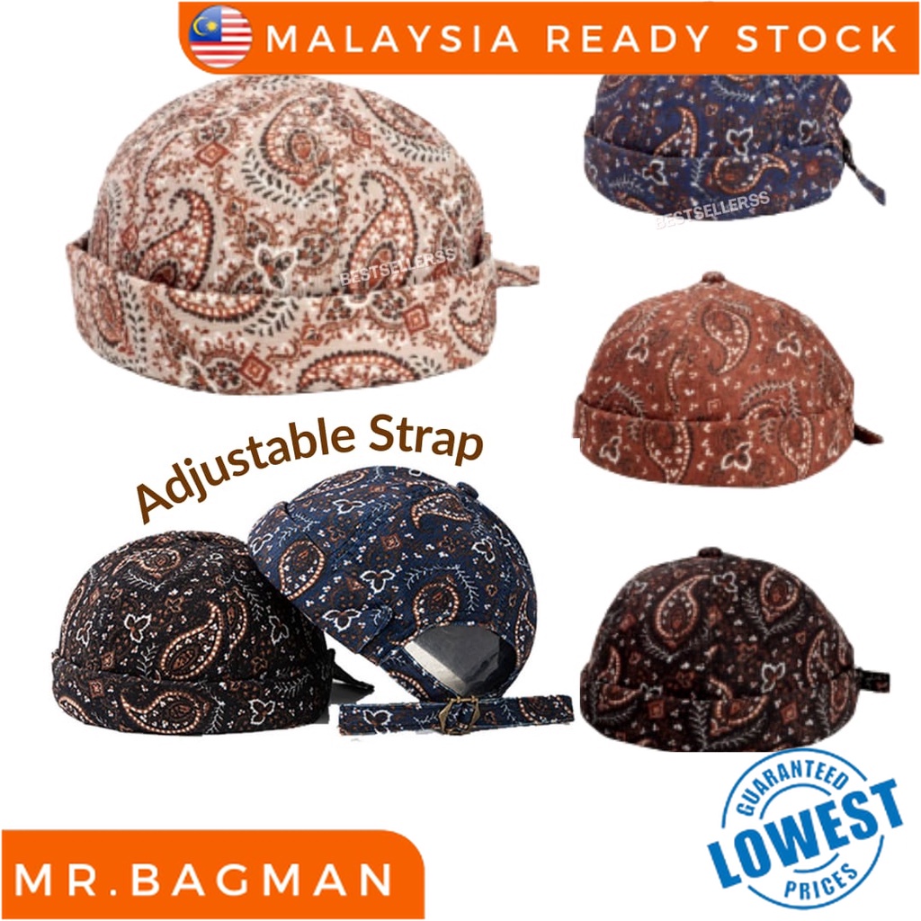 Cap Solat Bean Cap Beanie Hat Baseball Cap Viral Topiah BATIK TOPIAH ...