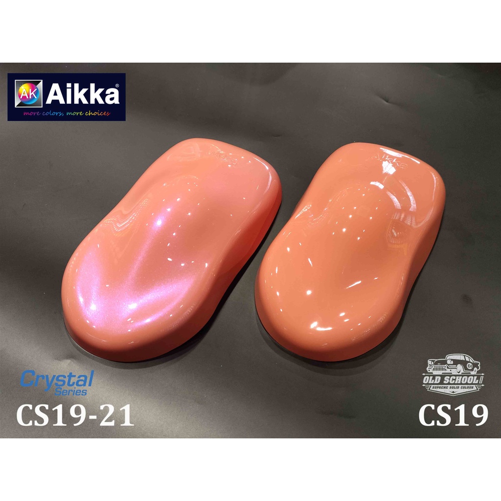 AIKKA CS19-21 MID PINK + CRYSTAL *** OLD SCHOOL ADD ON CRYSTAL SERIES ...
