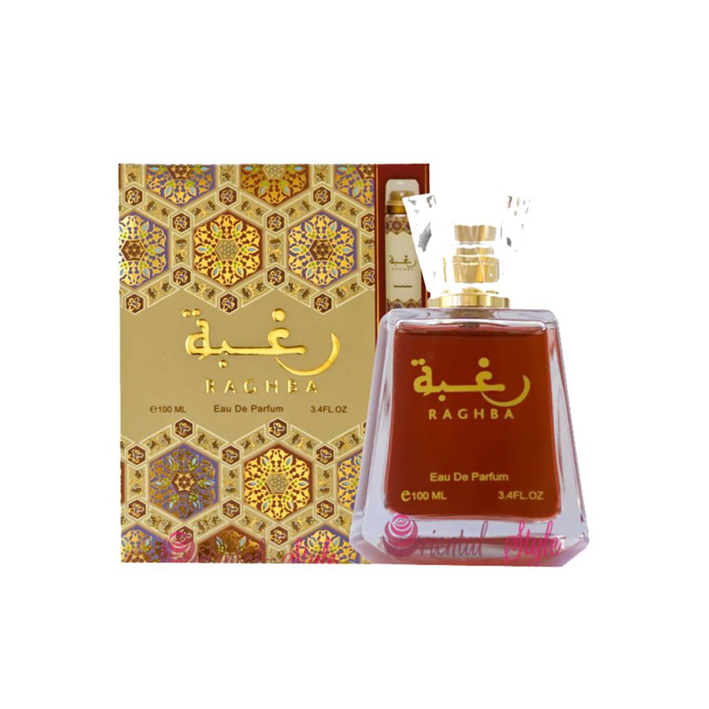 Raghba perfume (Oud) 100ML + Deodorant For Men and Women 🌟 Original ...