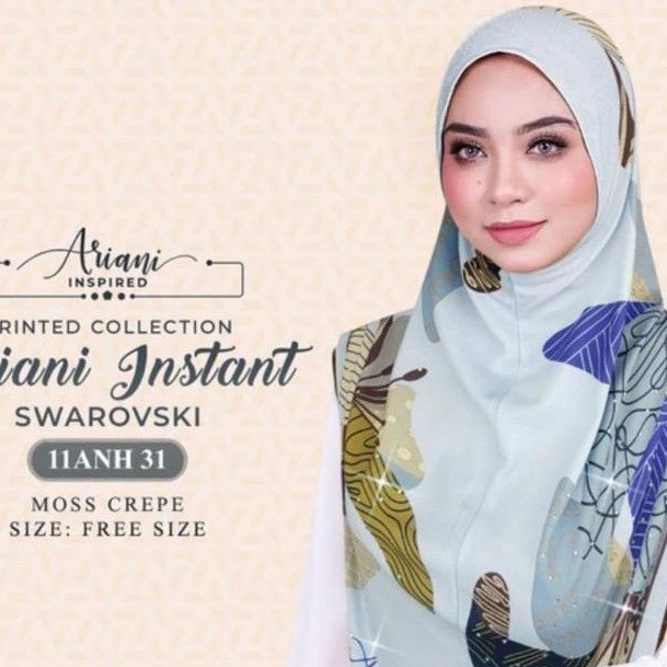 Tudung sarung ariani vietnam premium gred AAAAA packaging in zipbag ...