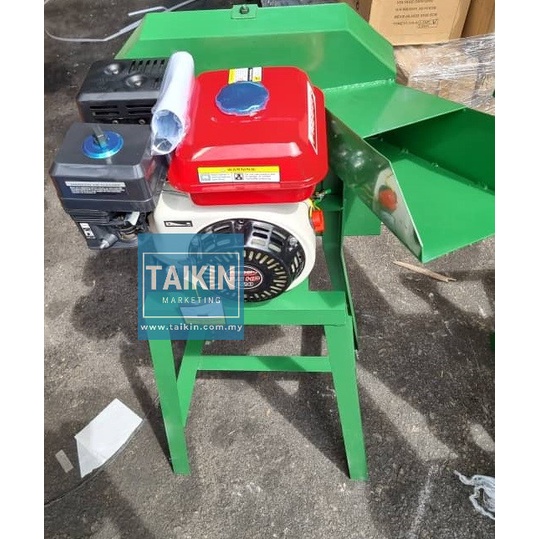 Mini Grass Leaf Chopper Mesin Pemotong Daun Rumput 7.5HP Engine ...