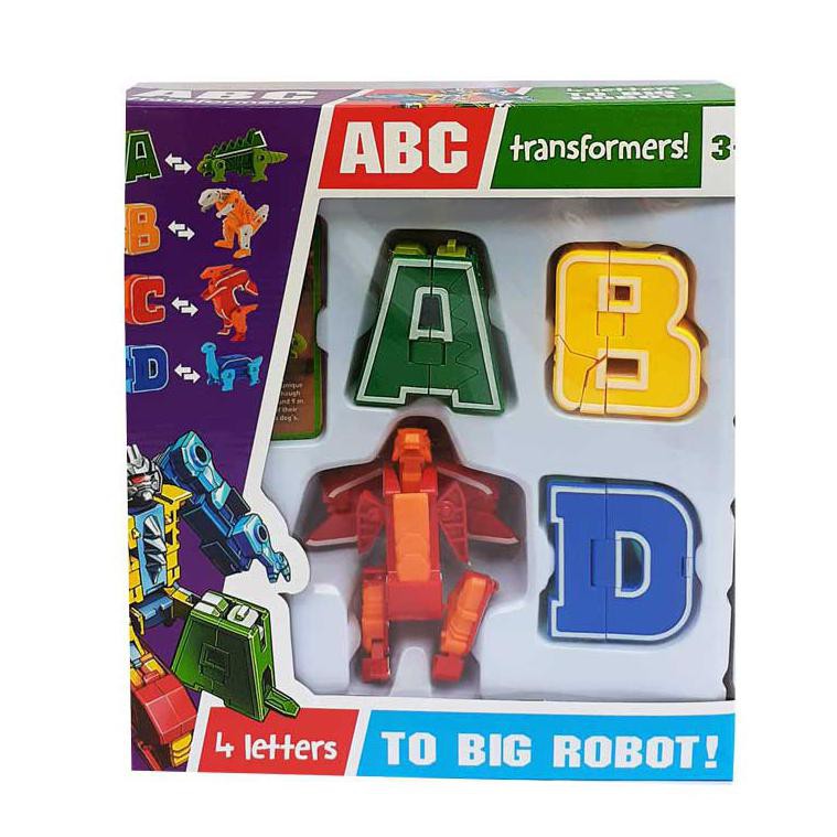 Qqabc - Abc Transformers Robot Alphabet Contents 4 Letters Abcd ...