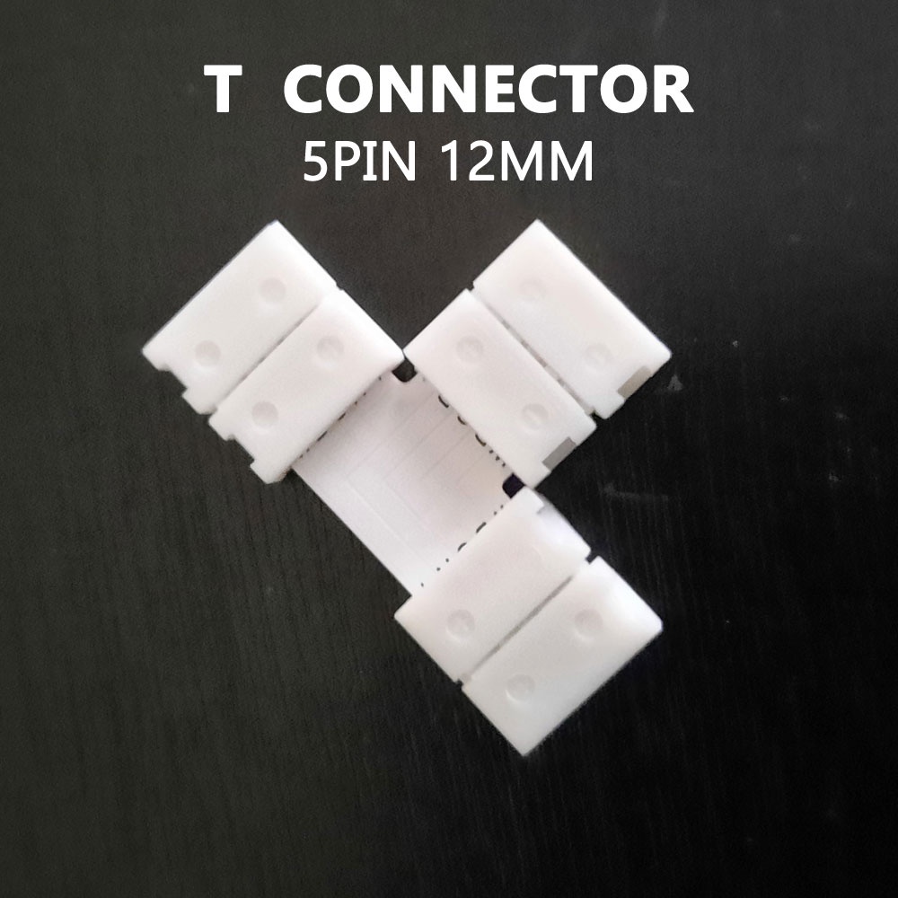 2 Pin 3 Pin 4 Pin 5 Pin 6 Pin LED Strip Connector 8MM, 10MM, 12MM T & L ...