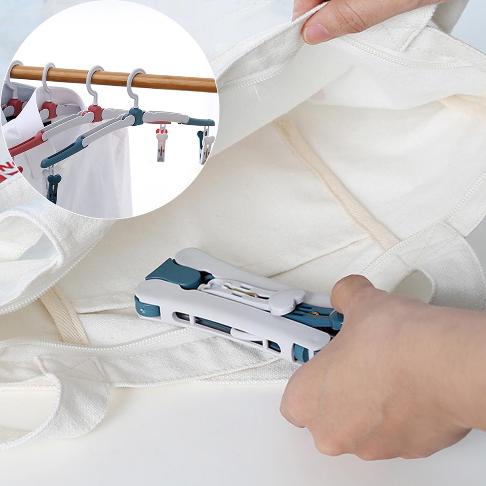 Travel Folding Hanger Portable Clip Drying Rack / Multi-Functional ...