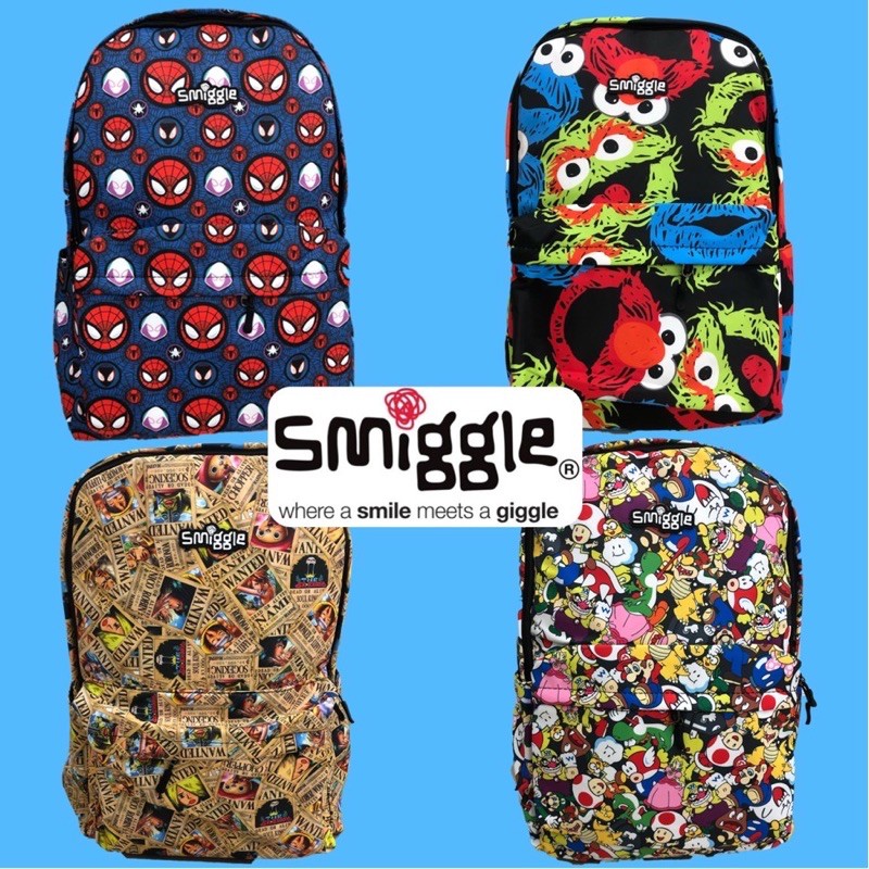 SMIGGLE BEG SEKOLAH RENDAH🔥SMIGGLE SCHOOL BAG/BACKPACK ️SAIZ 17 INCI ...