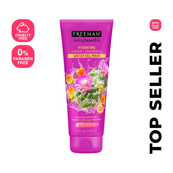 Freeman Beauty Hydrating Cactus & Cloudberry Water Gel Cream Mask 175ml ...