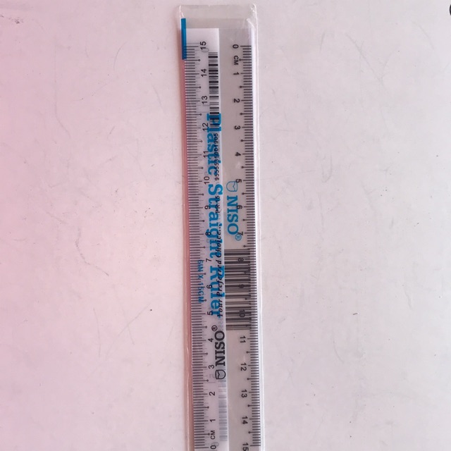 Random Brand Niso plastic straight ruler 15cm | Shopee Malaysia