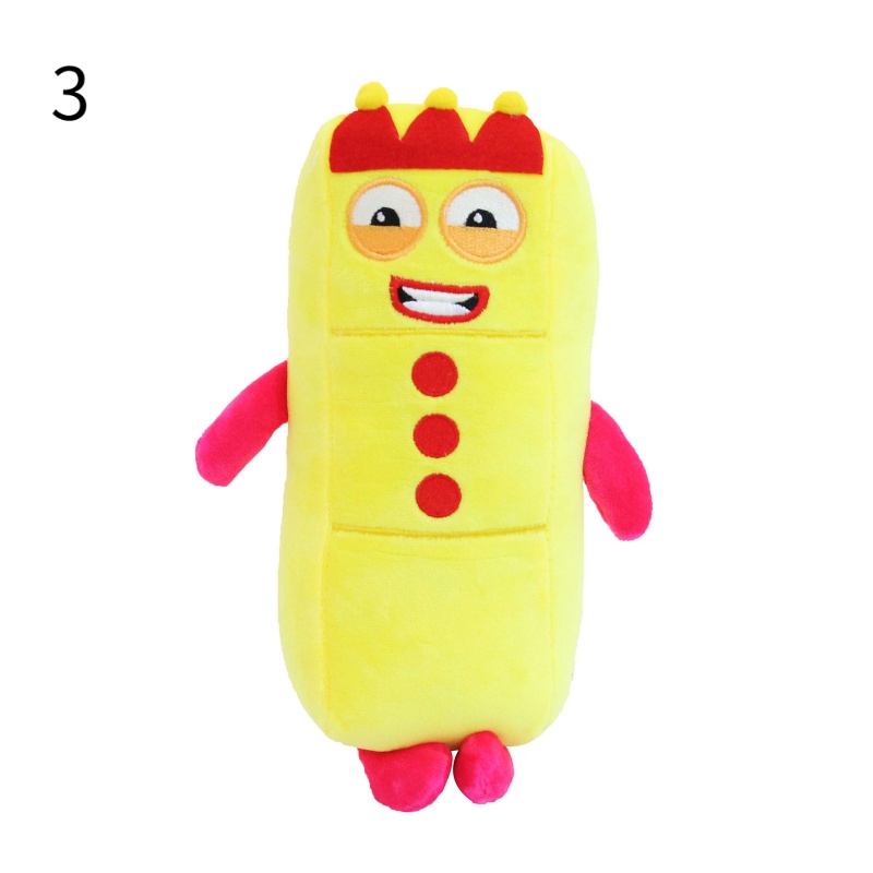 Numberblocks Plush Toy Cartoon Stuffed Numbers Dolls Math Enlightenment ...