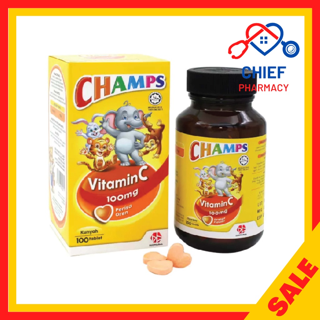 CHAMPS CHILDREN VITAMIN C / MULTIVITAMIN (CHEWABLE / EFFERVECENT ...