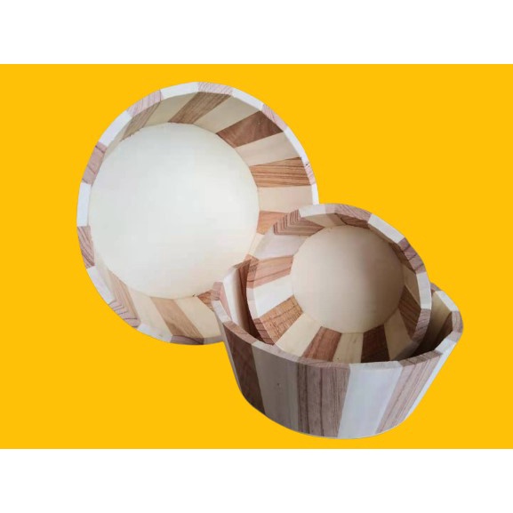 (READY STOCK)1 Set Pasu Kayu Design/Wooden Flower Planter/Special ...