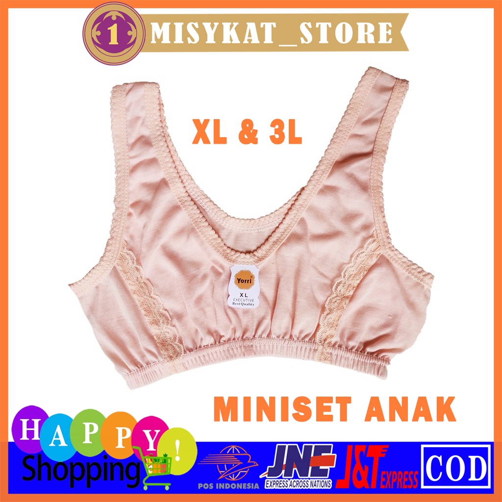 Quality Children's Miniset || Miniset Lace Bra Size XL SD/SMP/SMA Size XL | Shopee Malaysia