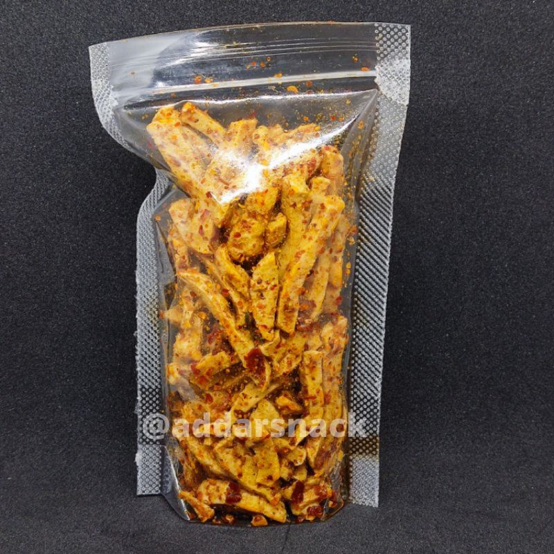Halal Instant Spicy Orange Leaf Basreng Stick Snacks Pouch Packaging ...
