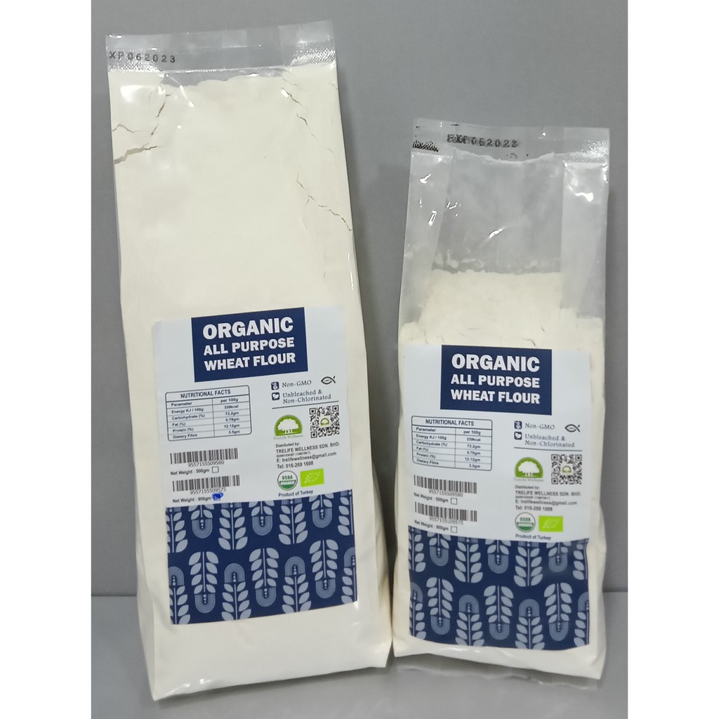 Organic All Purpose Wheat Flour | Shopee Malaysia