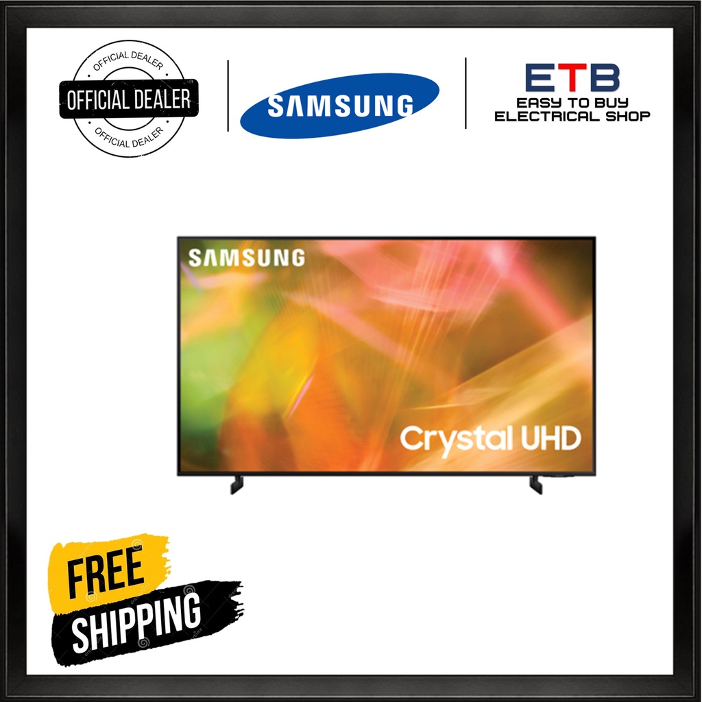 AU8000 Crystal UHD 4K Smart TV (2021) | Shopee Malaysia