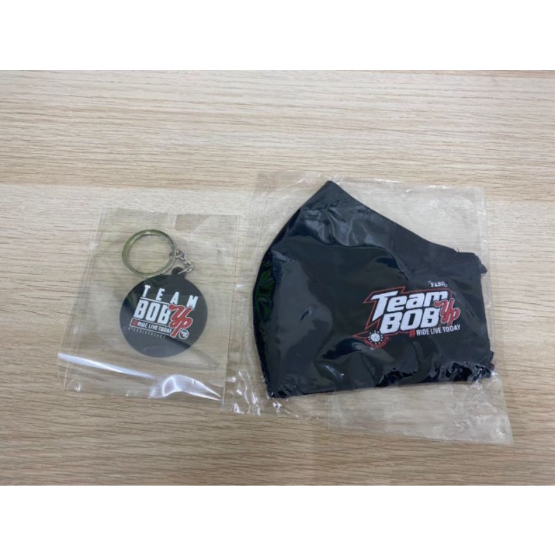 Face Mask Team Bob Yp Fans + FREE Keychain | Shopee Malaysia