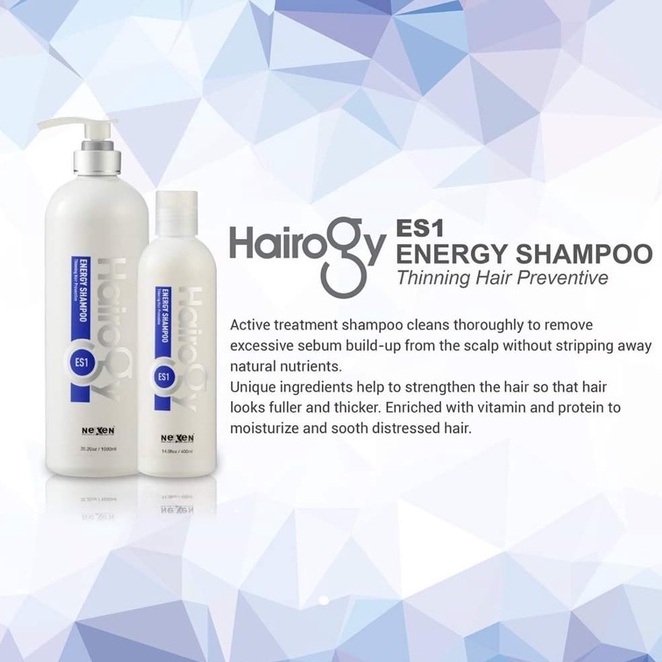 Nexxen Hairogy Shampoo / Conditioner - S1/S2/S3/ES1/NK1 1000ml | Shopee ...