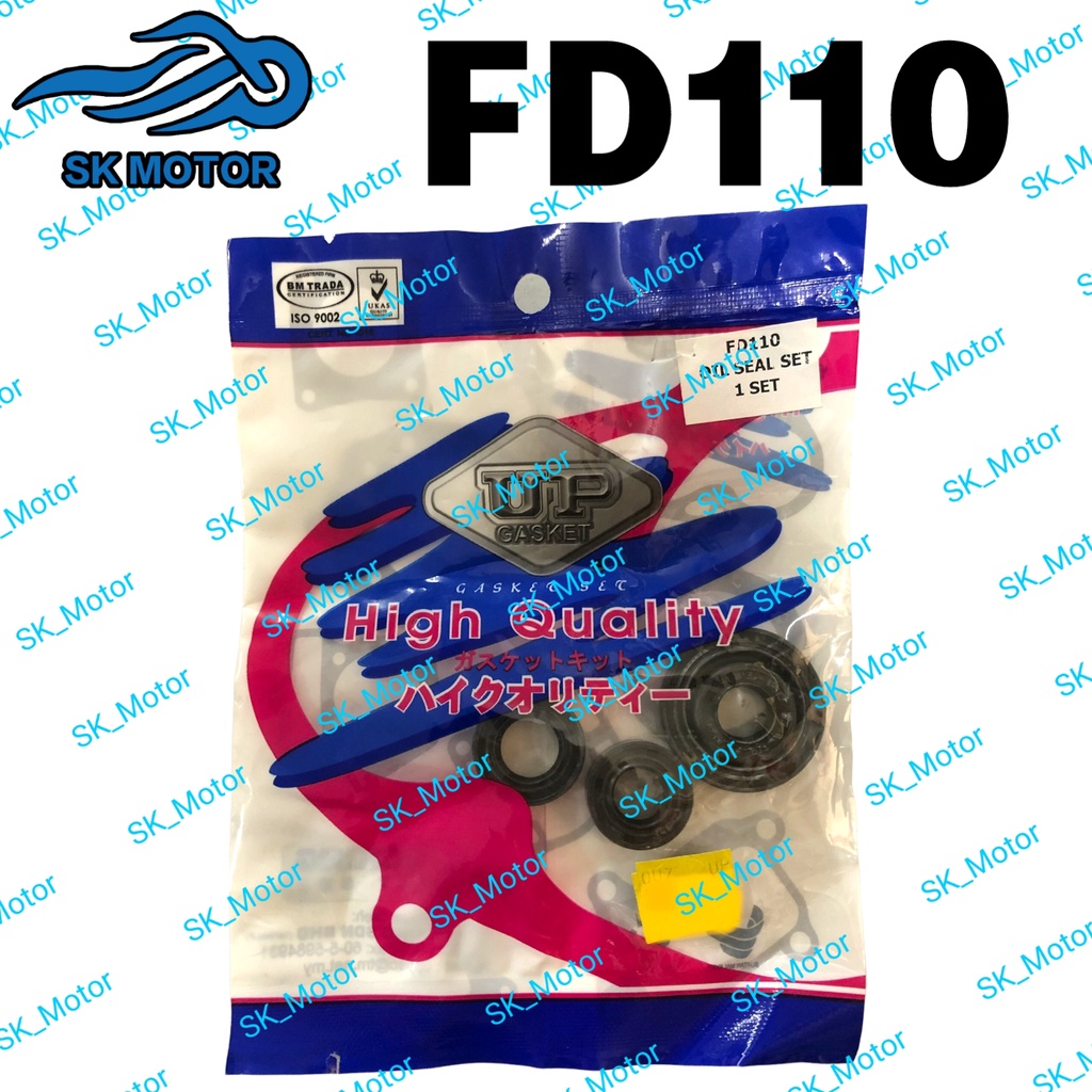 UP Suzuki FD110 X FD 110 X Oil Seal Set Gasket O-Ring Engine Set Oil ...