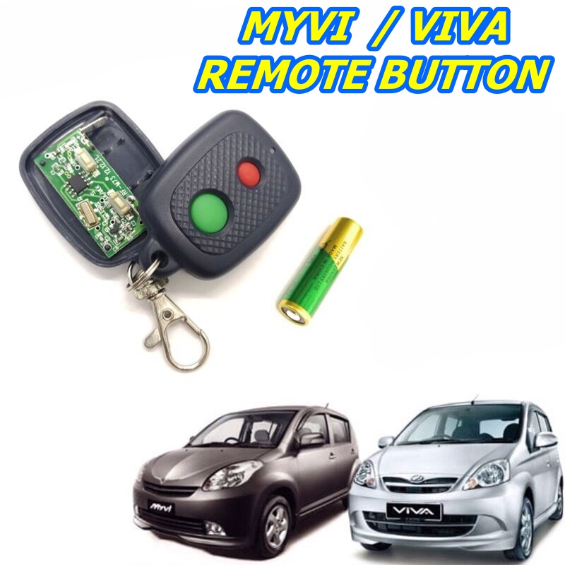 Perodua Myvi 2006 - 2010 Kancil Kelisa Kenari Viva alarm remote button ...