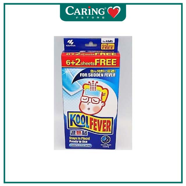 KOOLFEVER ADULT FEVER COOLING GEL 6S + 2S | Shopee Malaysia
