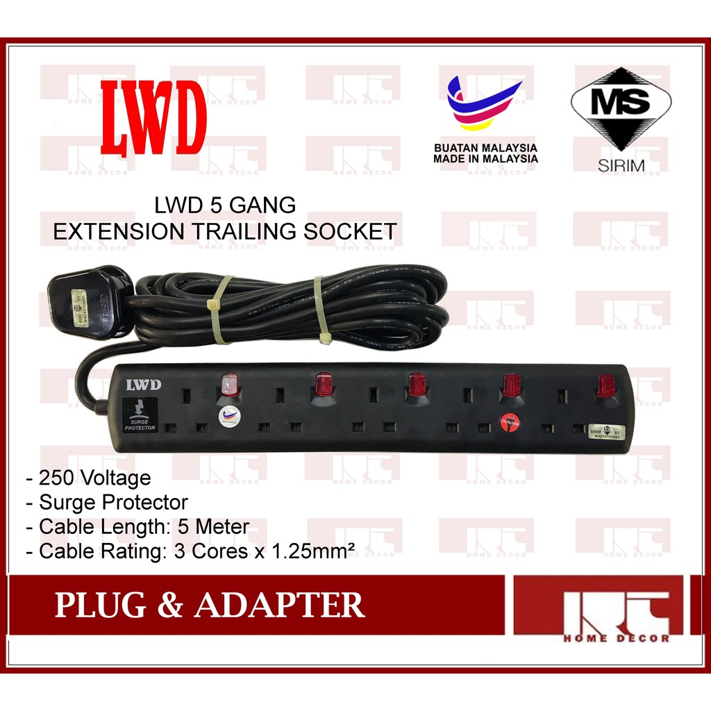 13AMP EXTENSION WIRE TRAILING SOCKET / UNIVERSAL TRAILING SOCKET ...