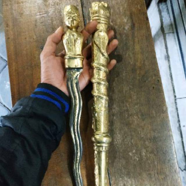 Soekarno Command Stick With K eris Brass | Shopee Malaysia